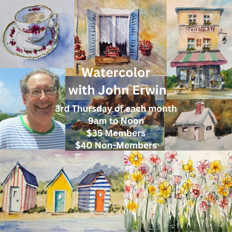 Watercolor with John Erwin – monthly series | Arizona Artists Guild